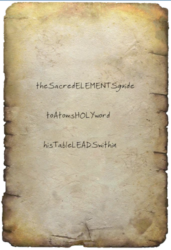 The Sacred Elements | Fallout Wiki | Fandom