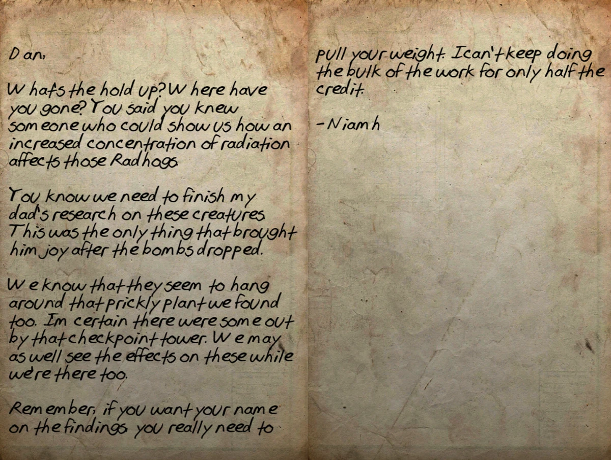 To Dan | Fallout Wiki | Fandom