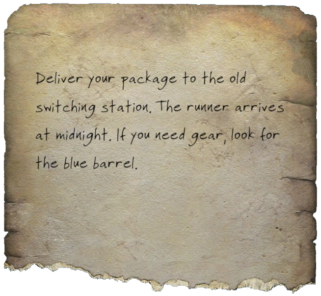 Dutchman's instructions | Fallout Wiki | Fandom