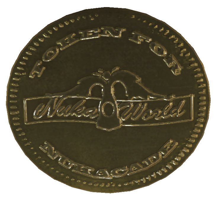 Nuka-Cade token | Fallout Wiki | Fandom Nuka-Cade token | Fallout Wiki | Fandom