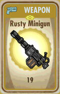 Rusty minigun | Fallout Wiki | Fandom