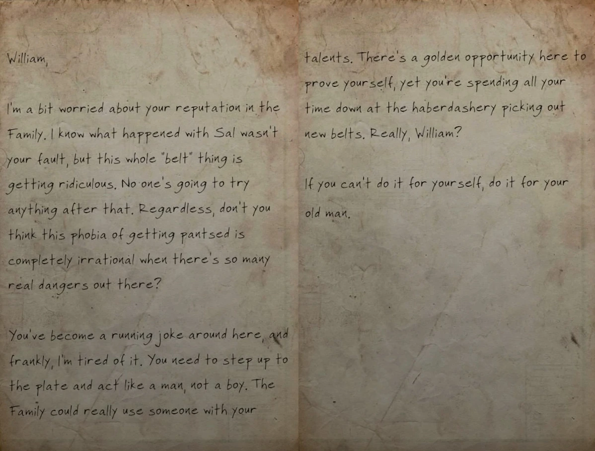 Letter to Billy | Fallout Wiki | Fandom
