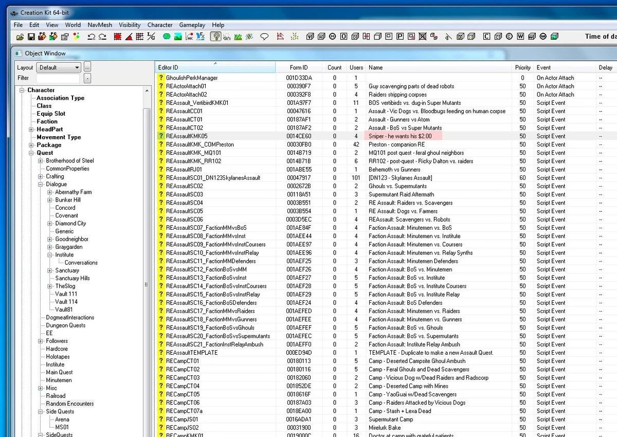 Creation Kit | Убежище | Fandom
