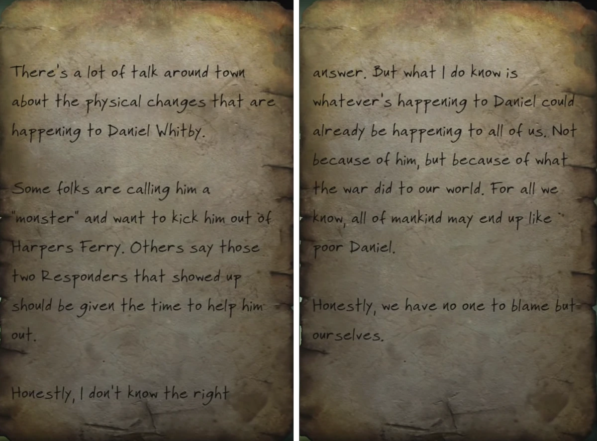 Leonard's journal entry | Fallout Wiki | Fandom