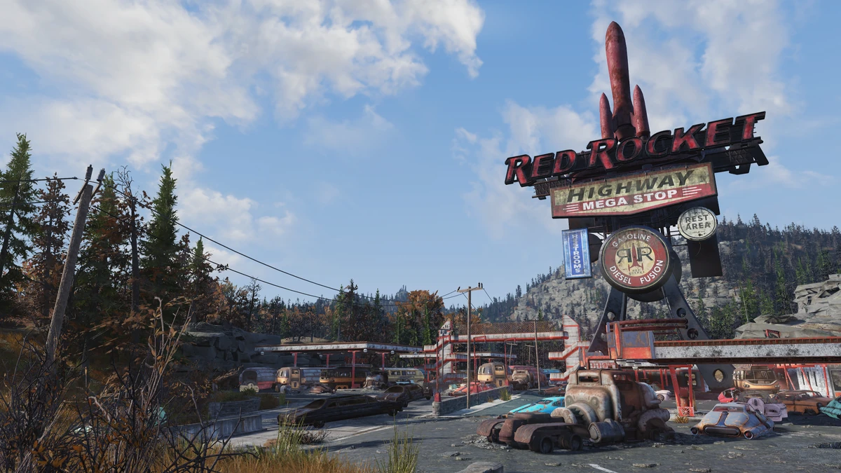 Category:Fallout 76 Red Rocket theme locations | Fallout Wiki | Fandom