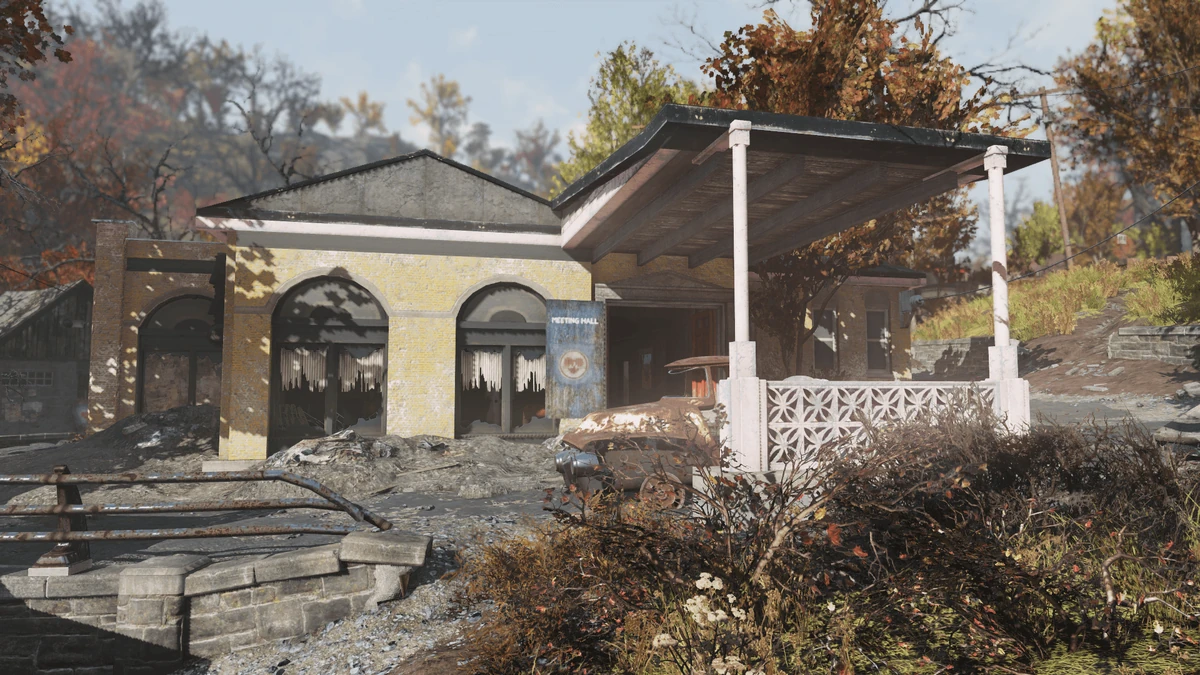 Flatwoods meeting hall | Fallout Wiki | Fandom
