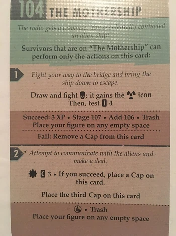 The Mothership (Fallout: The Board Game) | Fallout Wiki | Fandom
