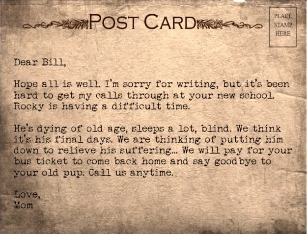 Postcard from home | Fallout Wiki | Fandom