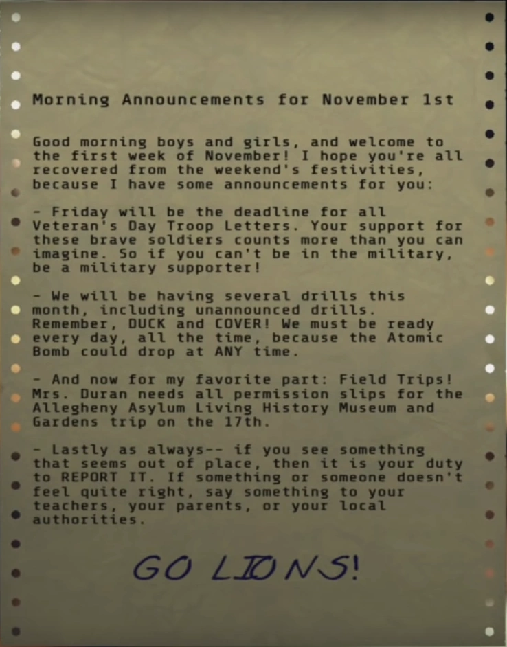November announcements draft | Fallout Wiki | Fandom