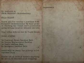 Thank you for your order! | Fallout Wiki | Fandom