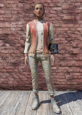 Letterman's jacket and jeans (Fallout 76) | Fallout Wiki | Fandom