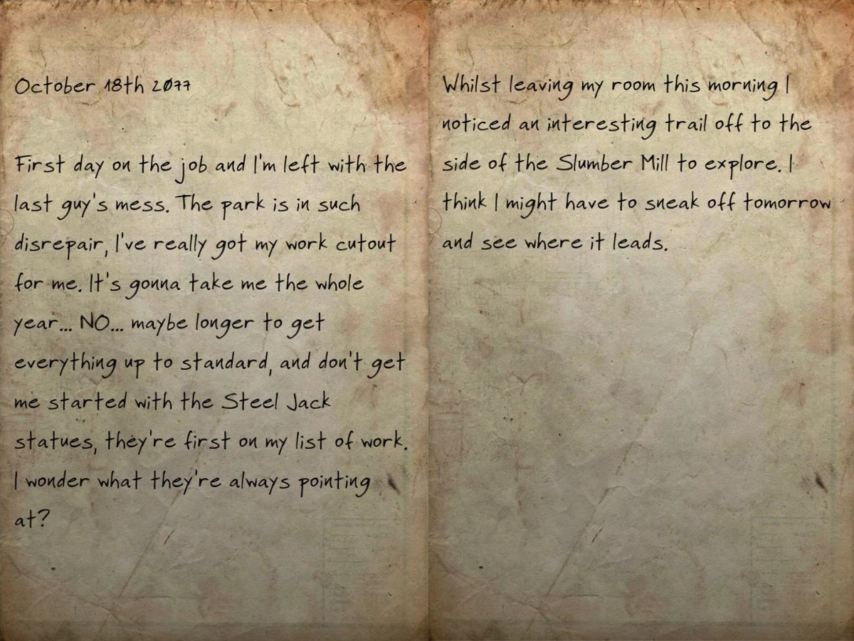 Bee's diary pages | Fallout Wiki | Fandom