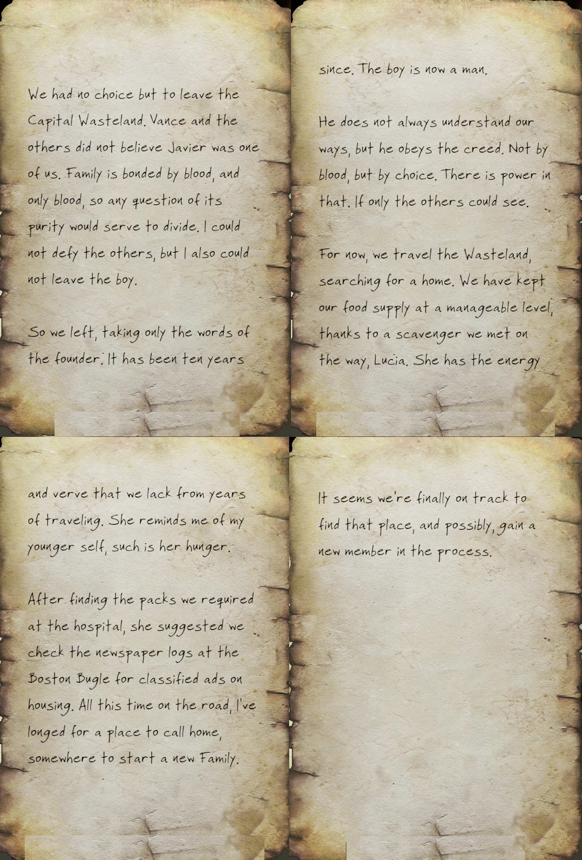 Family matters (note) | Fallout Wiki | Fandom