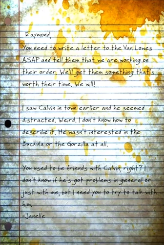Letter to Calvin requested | Fallout Wiki | Fandom