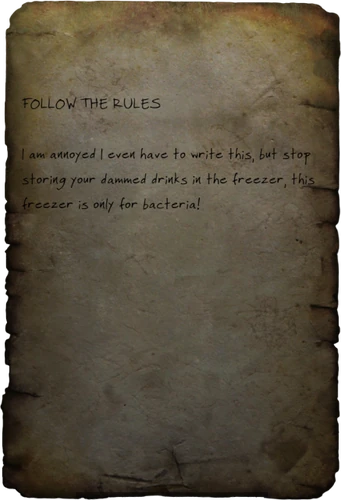 Freezing rules | Fallout Wiki | Fandom