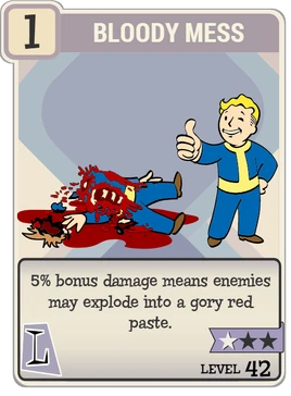 Bloody Mess (Fallout 76) | Fallout Wiki | Fandom