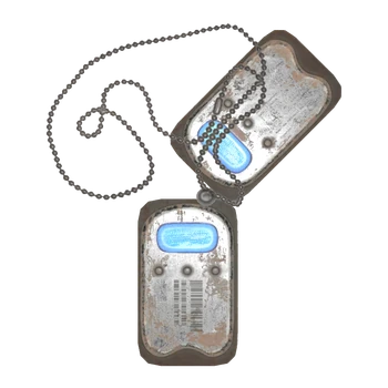 Knight Varham's holotag | Fallout Wiki | Fandom