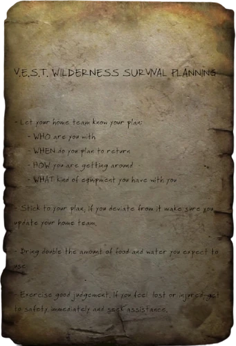 Survival planning checklist | Fallout Wiki | Fandom
