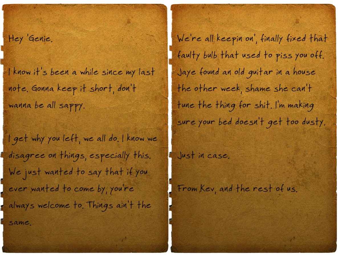 Eugenie's letter | Fallout Wiki | Fandom