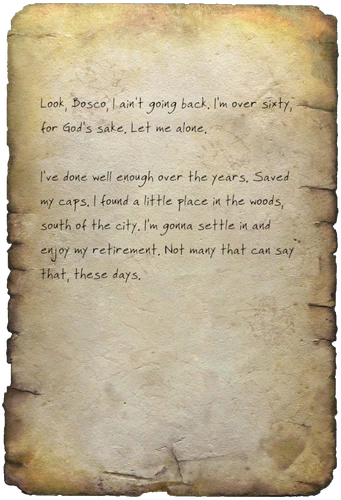 Eleanor's note | Fallout Wiki | Fandom