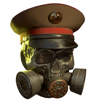 Communist officer's raider skull gas mask | Fallout Wiki | Fandom