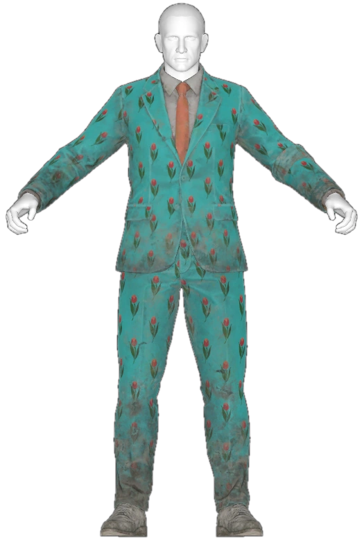 Tulip sky blue pant suit | Fallout Wiki | Fandom
