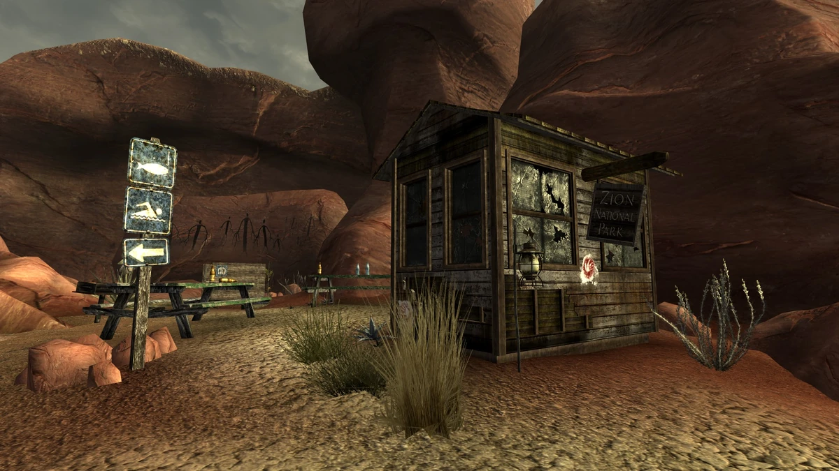 Zion Valley welcome booth | Fallout Wiki | Fandom