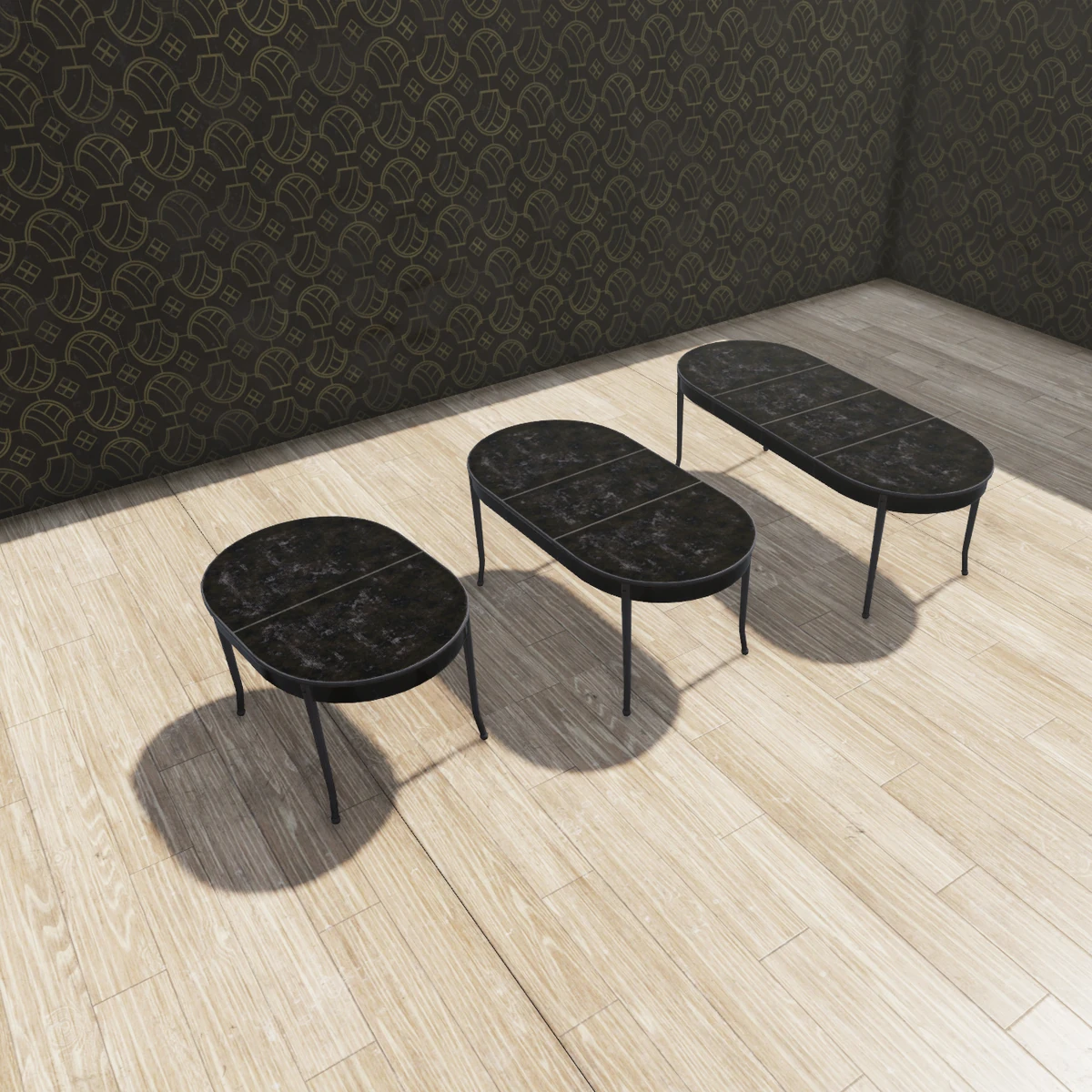 Схема: чёрные современные кухонные столы | Убежище | Fandom