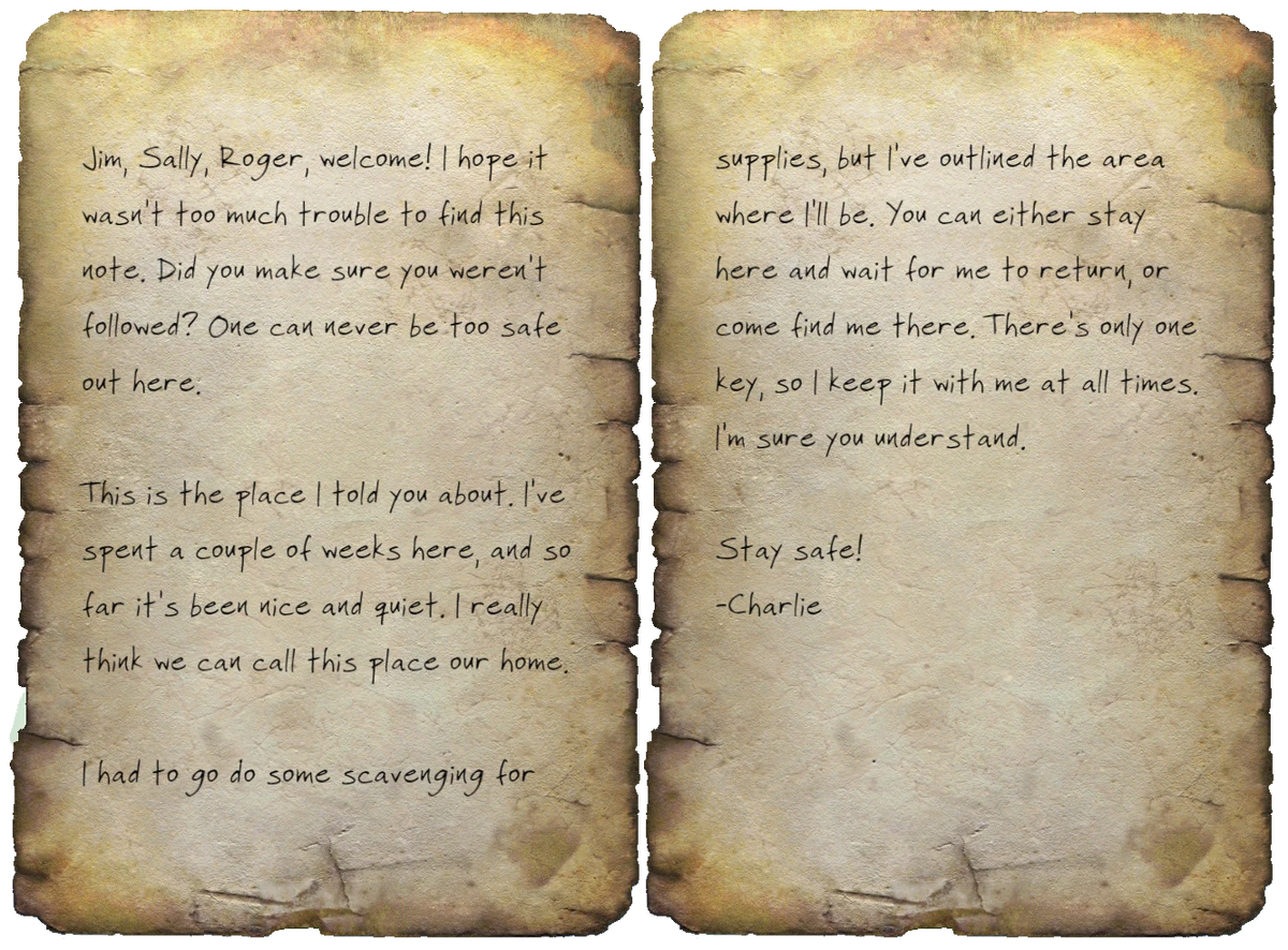 Note to travelers | Fallout Wiki | Fandom
