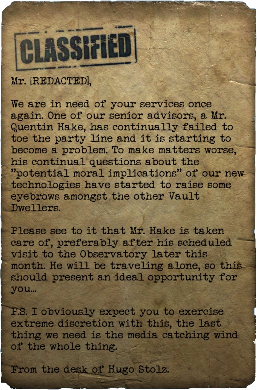 Instructions for hitman | Fallout Wiki | Fandom