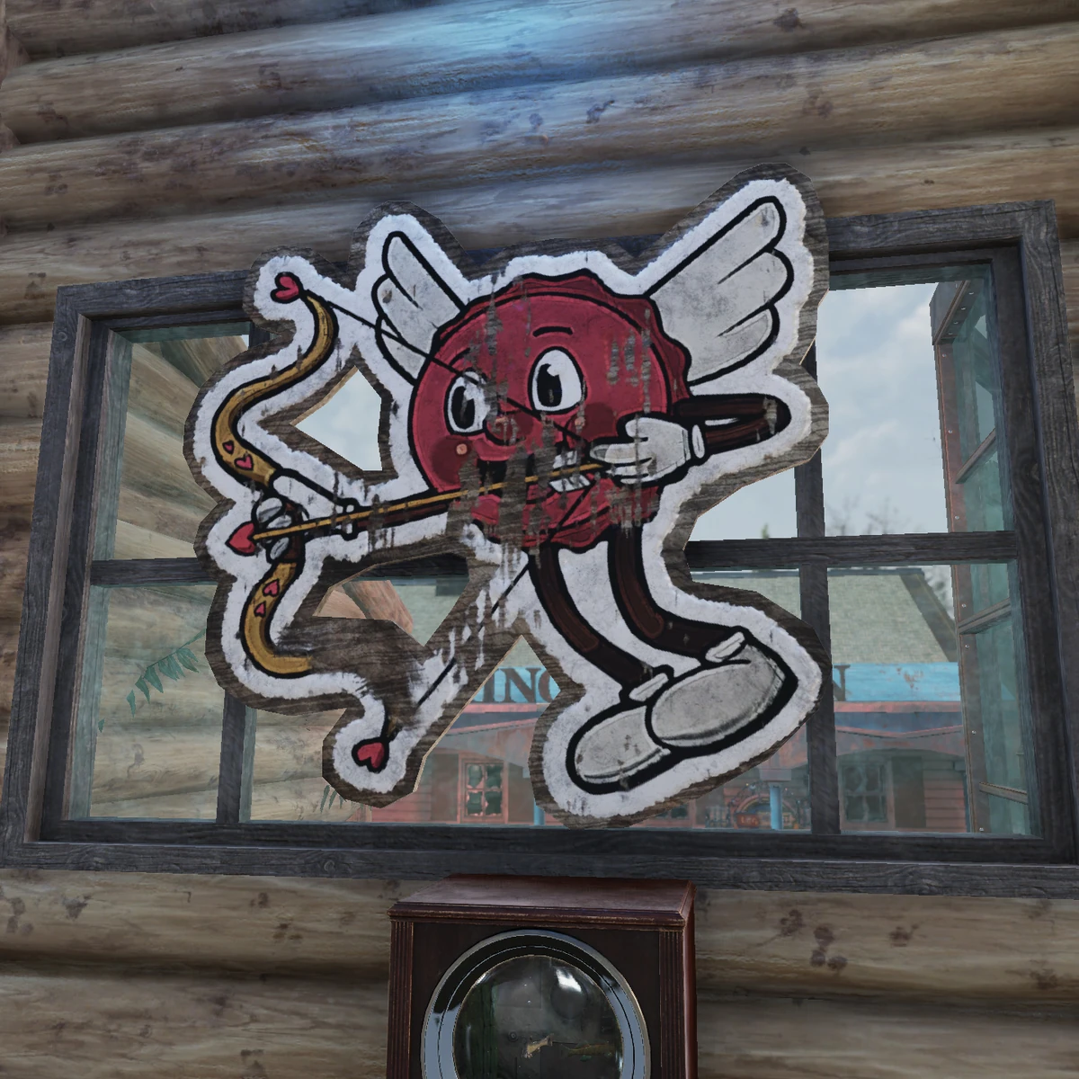 Схема: знак «Мистер Крышка — Купидон» | Убежище | Fandom