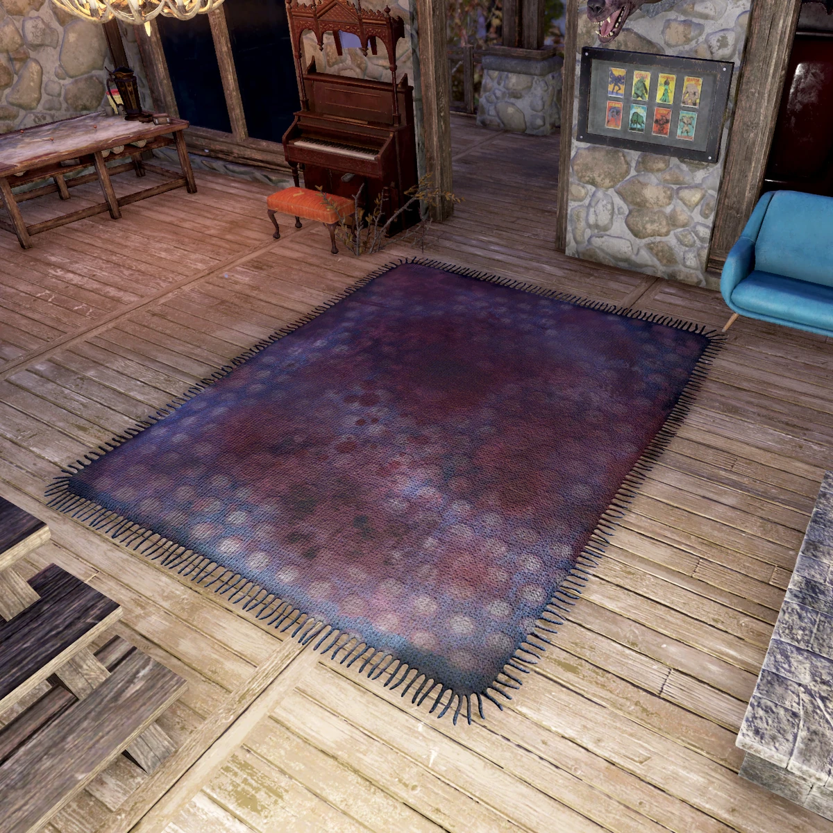 Схема: окровавленный ковёр | Убежище | Fandom