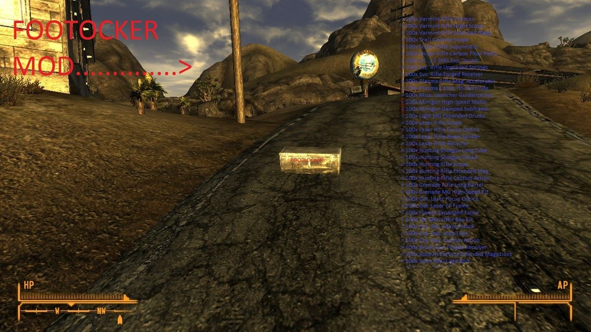 User blog:JamieSI/The FootLocker Mod 2012 | Fallout Wiki | Fandom
