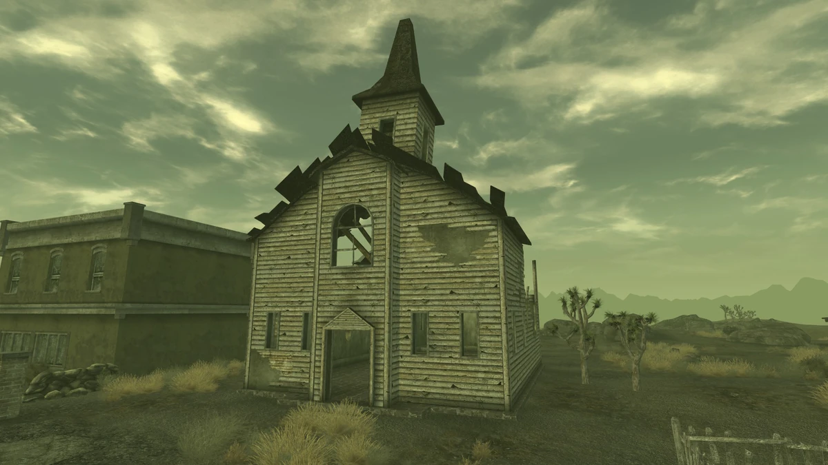 Searchlight east church | Fallout Wiki | Fandom