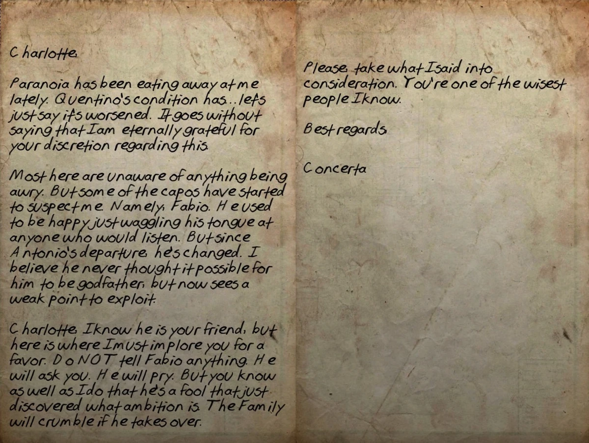 Letter to Charlotte | Fallout Wiki | Fandom