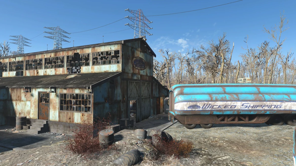 Wicked Shipping Fleet Lockup | Fallout Wiki | Fandom