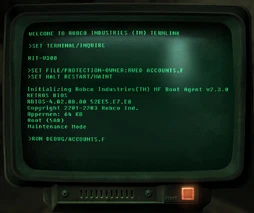 RobCo Industries Termlink | Убежище | Fandom