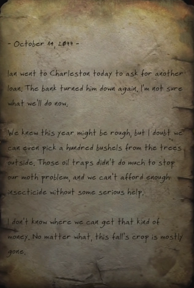 Cheryl's journal | Fallout Wiki | Fandom