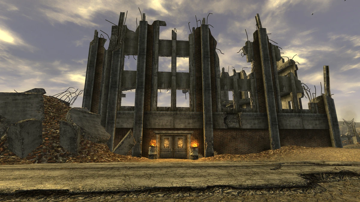 South Vegas ruins south entrance | Fallout Wiki | Fandom