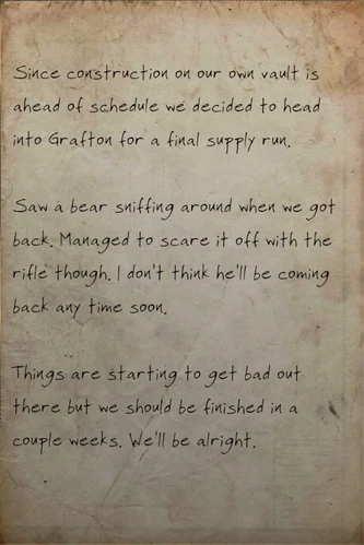 One last trip | Fallout Wiki | Fandom