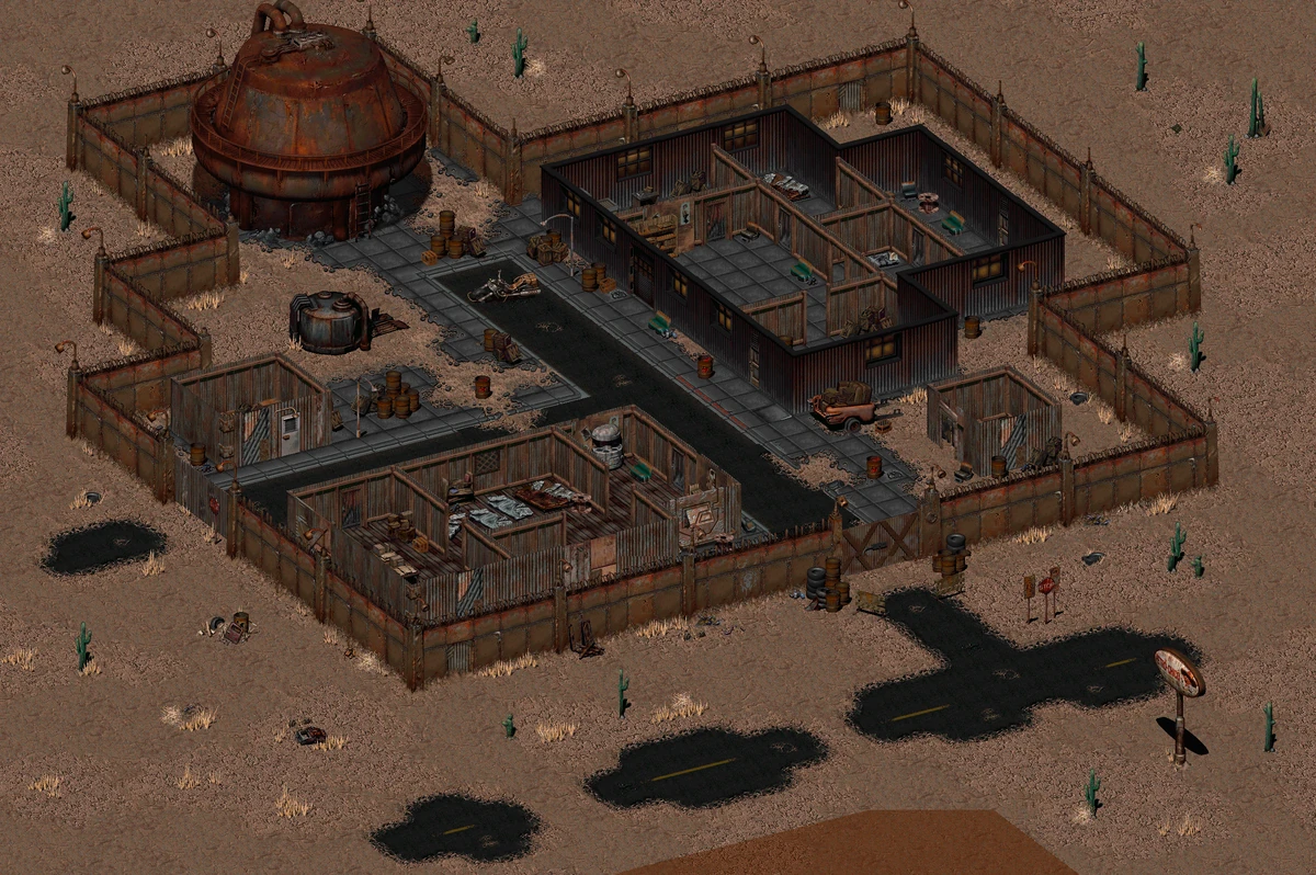 Лагерь магистральщиков | Fallout: Sonora Вики | Fandom