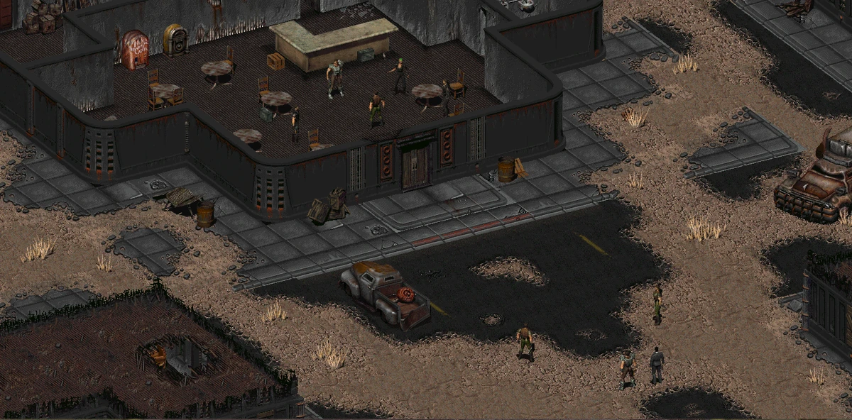 Deal with the commotion in an abandoned bar | Fallout: Sonora Wiki | Fandom