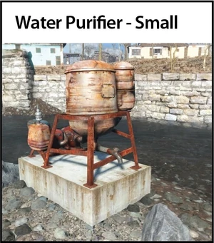 Plan: Water Purifer - Small - The Vault Fallout Wiki - Everything you ...