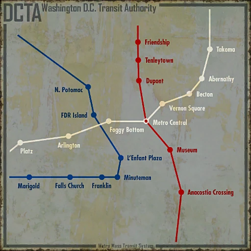 Washington, D.C. Metro - The Vault Fallout Wiki - Everything you need ...