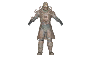 Helmeted cage armor - The Vault Fallout Wiki - Everything you need to ...