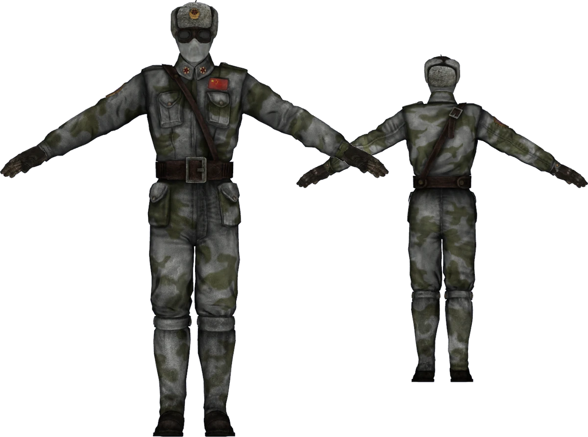 Winterized Chinese jumpsuit - The Vault Fallout Wiki - Everything you ...