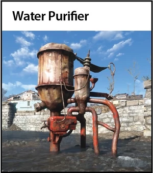 Plan: Water Purifier - The Vault Fallout Wiki - Everything you need to ...