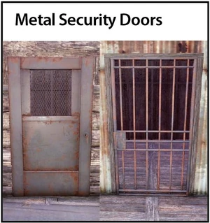 Plan: Metal Security Doors - The Vault Fallout Wiki - Everything you ...