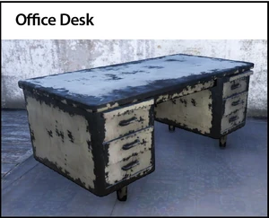 Plan: Office Desk - The Vault Fallout Wiki - Everything you need to ...