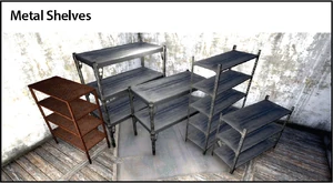 Plan: Metal Shelves - The Vault Fallout Wiki - Everything you need to ...